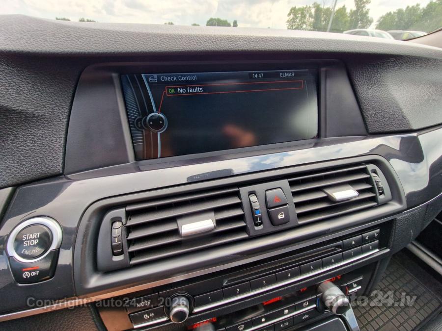 Melns BMW 5 Series 2012 Tartu, ar dzinēja tilpumu 2.00 L un nobraukumu 337 tūkst. km par 6990 €, foto 20 vietnē AUTOMOTO.COM.LV