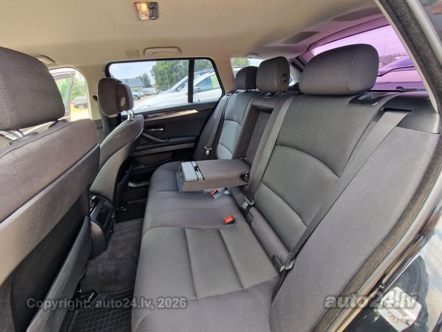 Melns BMW 5 Series 2012 Tartu, ar dzinēja tilpumu 2.00 L un nobraukumu 337 tūkst. km par 6990 €, foto 24 vietnē AUTOMOTO.COM.LV