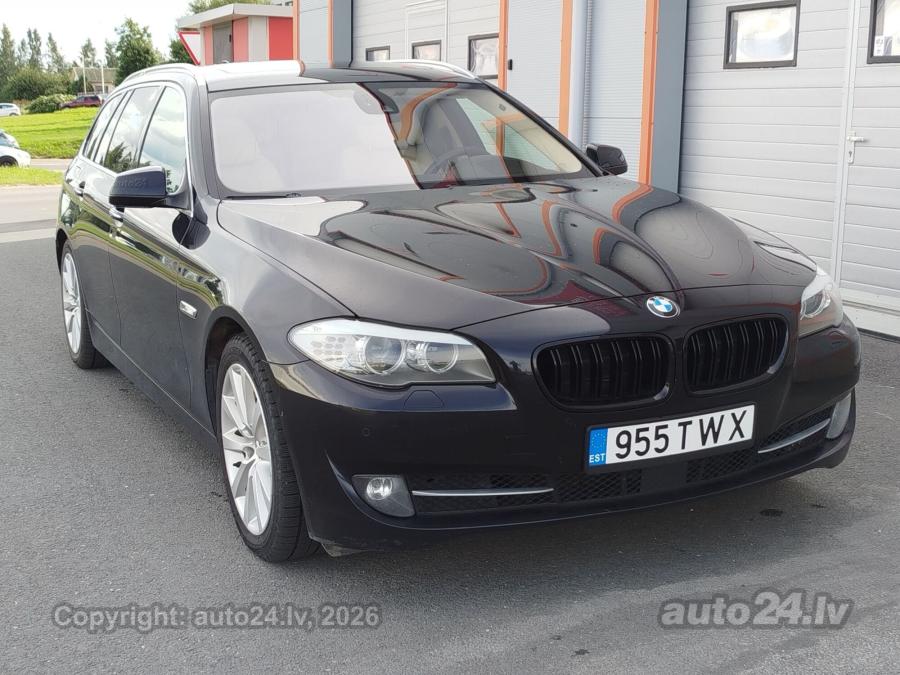 Melns BMW 5 Series 2012 Tartu, ar dzinēja tilpumu 3.00 L un nobraukumu 344 tūkst. km par 8390 €, foto 4 vietnē AUTOMOTO.COM.LV