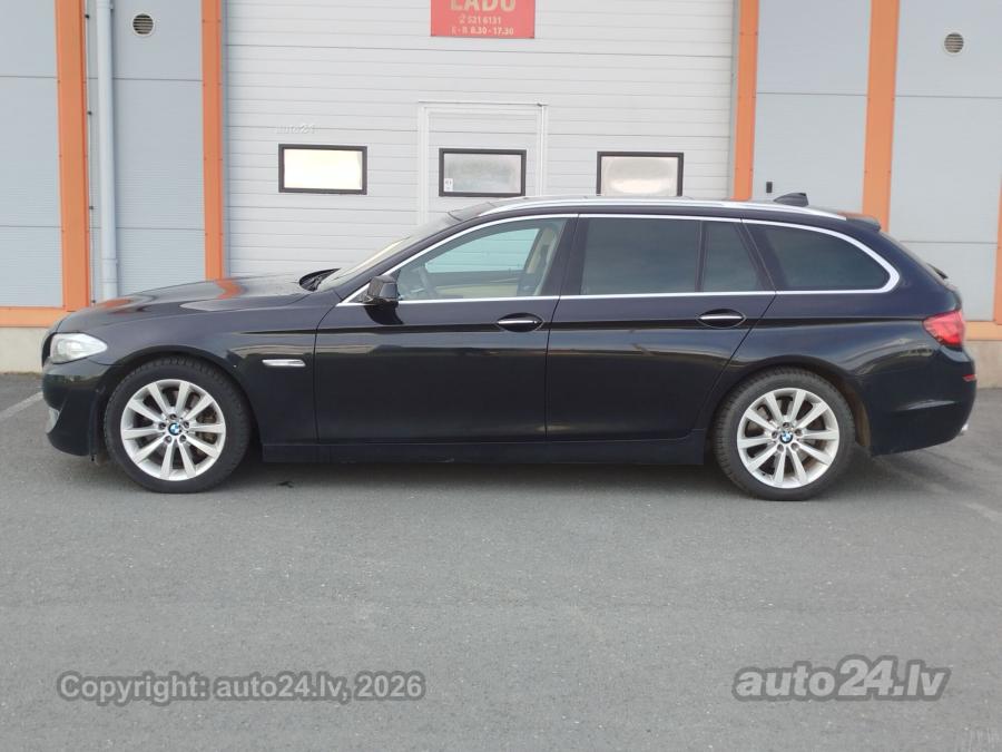 Melns BMW 5 Series 2012 Tartu, ar dzinēja tilpumu 3.00 L un nobraukumu 344 tūkst. km par 8390 €, foto 8 vietnē AUTOMOTO.COM.LV