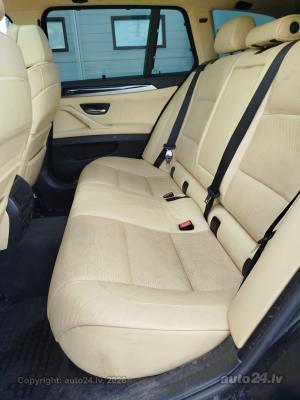 Melns BMW 5 Series 2012 Tartu, ar dzinēja tilpumu 3.00 L un nobraukumu 344 tūkst. km par 8390 €, foto 13 vietnē AUTOMOTO.COM.LV