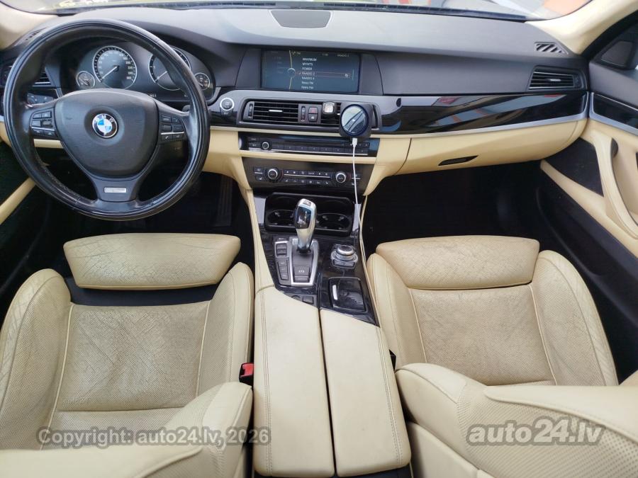 Melns BMW 5 Series 2012 Tartu, ar dzinēja tilpumu 3.00 L un nobraukumu 344 tūkst. km par 8390 €, foto 14 vietnē AUTOMOTO.COM.LV