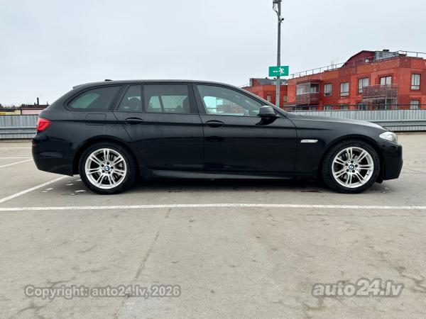 Black BMW 5 Series 2012 in Tallinn, with an engine capacity of 2.00 L and mileage of 265 thousand km for 8500 €, photo 3 on AUTOMOTO.COM.LV