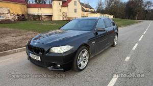 Black BMW 5 Series 2013 in Tartu, with an engine capacity of 3.00 L and mileage of 247 thousand km for 15400 €, photo  on AUTOMOTO.COM.LV