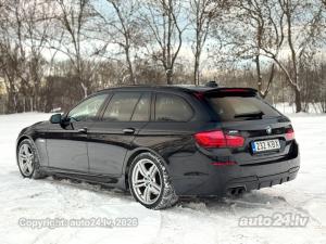 Black BMW 5 Series 2013 in Tallinn, with an engine capacity of 2.00 L and mileage of 312 thousand km for 12500 €, photo 4 on AUTOMOTO.COM.LV