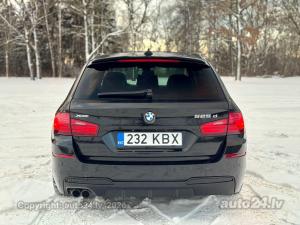 Black BMW 5 Series 2013 in Tallinn, with an engine capacity of 2.00 L and mileage of 312 thousand km for 12500 €, photo 5 on AUTOMOTO.COM.LV