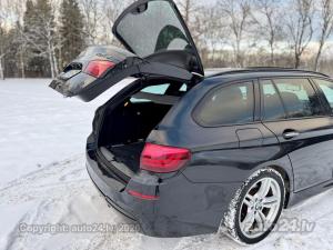 Black BMW 5 Series 2013 in Tallinn, with an engine capacity of 2.00 L and mileage of 312 thousand km for 12500 €, photo 7 on AUTOMOTO.COM.LV