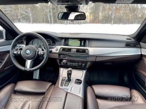 Black BMW 5 Series 2013 in Tallinn, with an engine capacity of 2.00 L and mileage of 312 thousand km for 12500 €, photo 13 on AUTOMOTO.COM.LV