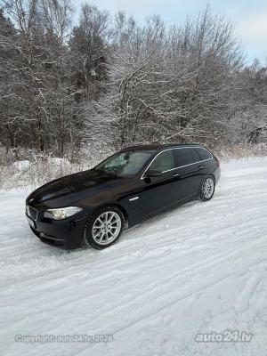 Black BMW 5 Series 2013 in Tallinn, with an engine capacity of 2.00 L and mileage of 0 thousand km for 13599 €, photo  on AUTOMOTO.COM.LV