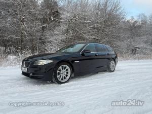 Black BMW 5 Series 2013 in Tallinn, with an engine capacity of 2.00 L and mileage of 0 thousand km for 13599 €, photo 2 on AUTOMOTO.COM.LV