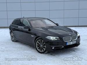Melns BMW 5 Series 2013 Tartu, ar dzinēja tilpumu 2.00 L un nobraukumu 470 tūkst. km par 6500 €, foto  vietnē AUTOMOTO.COM.LV
