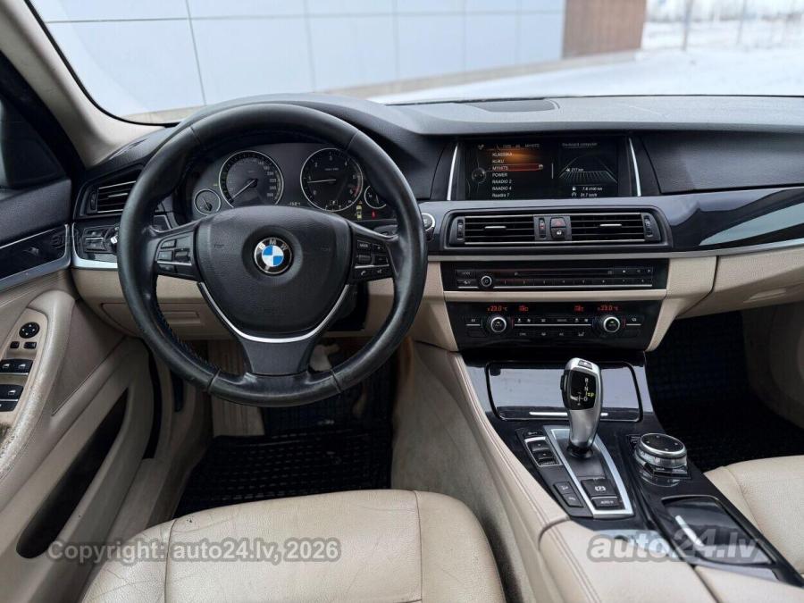 Melns BMW 5 Series 2013 Tartu, ar dzinēja tilpumu 2.00 L un nobraukumu 470 tūkst. km par 6500 €, foto 7 vietnē AUTOMOTO.COM.LV