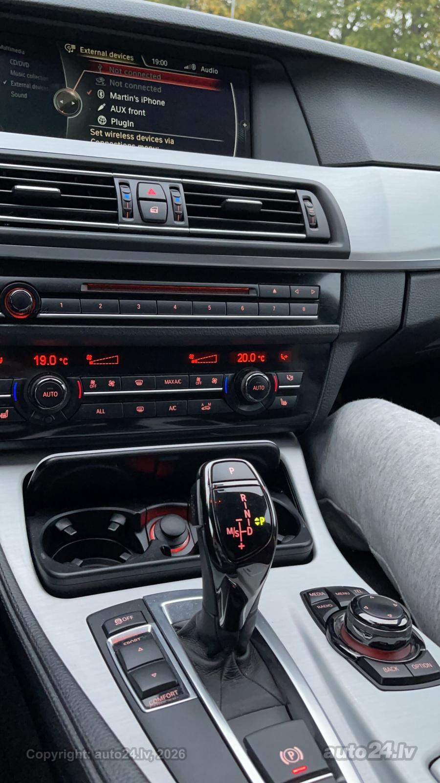Melns BMW 5 Series 2013 Tallina, ar dzinēja tilpumu 3.00 L un nobraukumu 0 tūkst. km par 16200 €, foto 3 vietnē AUTOMOTO.COM.LV