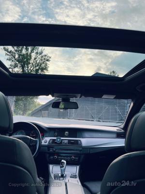 Black BMW 5 Series 2013 in Tallinn, with an engine capacity of 2.00 L and mileage of 239 thousand km for 12900 €, photo 6 on AUTOMOTO.COM.LV