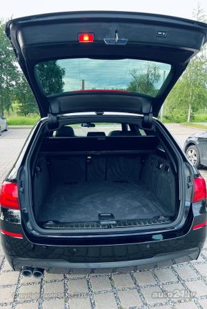 Black BMW 5 Series 2013 in Tallinn, with an engine capacity of 2.00 L and mileage of 239 thousand km for 12900 €, photo 12 on AUTOMOTO.COM.LV