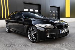 Black BMW 5 Series 2013 in Tallinn, with an engine capacity of 3.00 L and mileage of 293 thousand km for 10999 €, photo  on AUTOMOTO.COM.LV