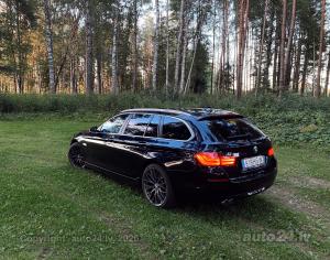 Melns BMW 5 Series 2013 Rakvere, ar dzinēja tilpumu 3.00 L un nobraukumu 360 tūkst. km par 9999 €, foto  vietnē AUTOMOTO.COM.LV