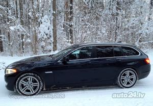 Black BMW 5 Series 2013 in Rakvere, with an engine capacity of 3.00 L and mileage of 360 thousand km for 9999 €, photo 18 on AUTOMOTO.COM.LV