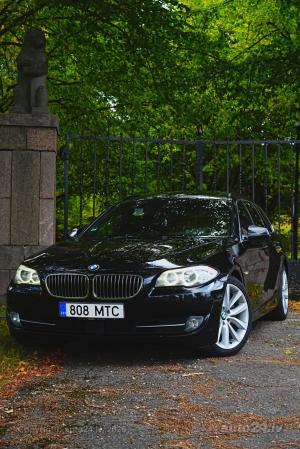 Melns BMW 5 Series 2013 Jehvi, ar dzinēja tilpumu 3.00 L un nobraukumu 273 tūkst. km par 15900 €, foto  vietnē AUTOMOTO.COM.LV