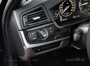 Black BMW 5 Series 2013 in Tallinn, with an engine capacity of 3.00 L and mileage of 345 thousand km for 9800 €, photo 20 on AUTOMOTO.COM.LV