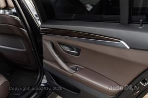 Black BMW 5 Series 2013 in Tallinn, with an engine capacity of 3.00 L and mileage of 345 thousand km for 9800 €, photo 22 on AUTOMOTO.COM.LV