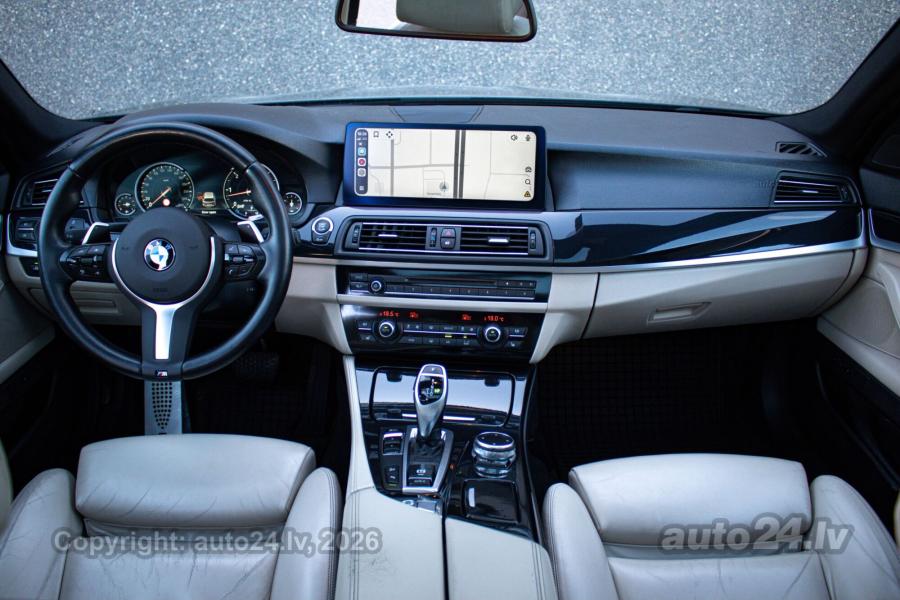 Melns BMW 5 Series 2013 Pērnava, ar dzinēja tilpumu 3.00 L un nobraukumu 276 tūkst. km par 13490 €, foto 10 vietnē AUTOMOTO.COM.LV