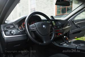 Black BMW 5 Series 2013 in Tallinn, with an engine capacity of 2.00 L and mileage of 360 thousand km for 6790 €, photo 9 on AUTOMOTO.COM.LV