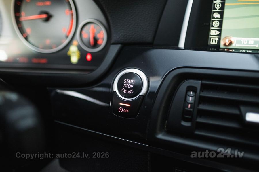 Black BMW 5 Series 2013 in Tallinn, with an engine capacity of 2.00 L and mileage of 360 thousand km for 6790 €, photo 19 on AUTOMOTO.COM.LV