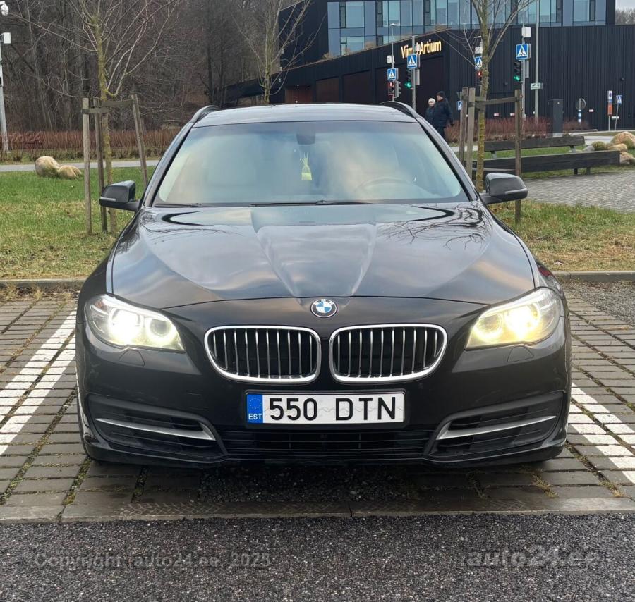 Black BMW 5 Series 2014 in Tallinn, with an engine capacity of 2.00 L and mileage of 468 thousand km for 7000 €, photo 1 on AUTOMOTO.COM.LV
