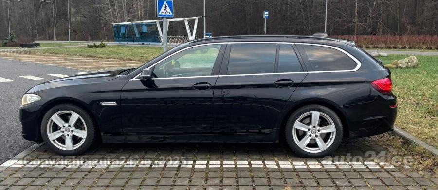 Black BMW 5 Series 2014 in Tallinn, with an engine capacity of 2.00 L and mileage of 468 thousand km for 7000 €, photo 4 on AUTOMOTO.COM.LV