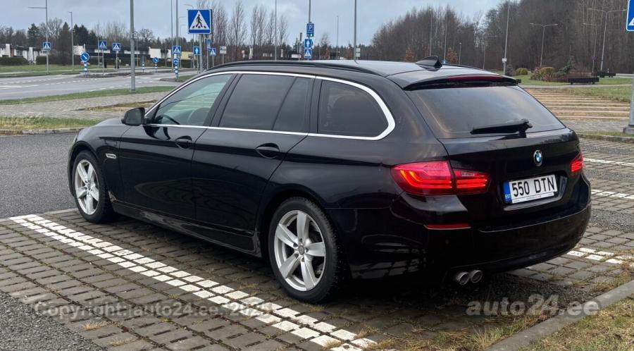 Black BMW 5 Series 2014 in Tallinn, with an engine capacity of 2.00 L and mileage of 468 thousand km for 7000 €, photo 5 on AUTOMOTO.COM.LV