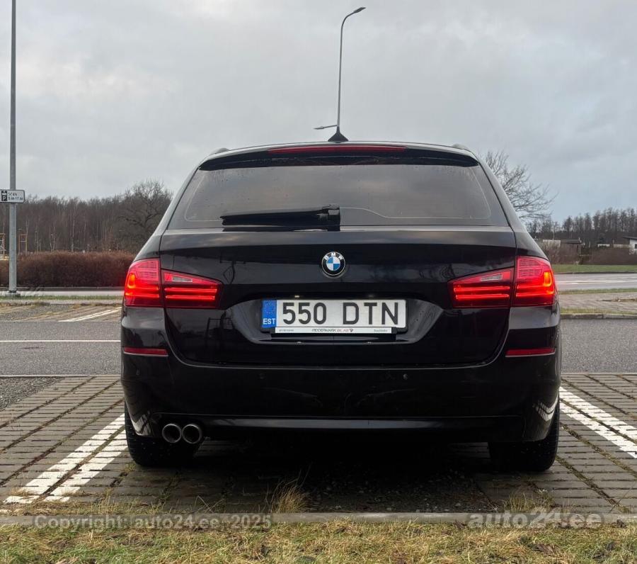 Black BMW 5 Series 2014 in Tallinn, with an engine capacity of 2.00 L and mileage of 468 thousand km for 7000 €, photo 6 on AUTOMOTO.COM.LV