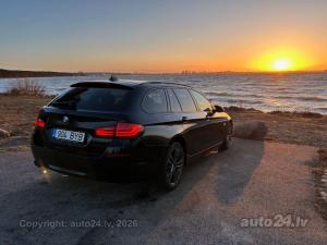 Black BMW 5 Series 2014 in Tallinn, with an engine capacity of 2.00 L and mileage of 452 thousand km for 7200 €, photo 7 on AUTOMOTO.COM.LV