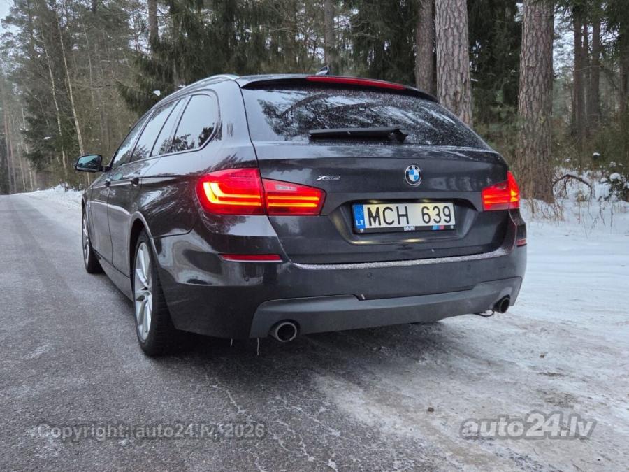 Melns BMW 5 Series 2014 Rīga, ar dzinēja tilpumu 3.00 L un nobraukumu 297 tūkst. km par 17000 €, foto 3 vietnē AUTOMOTO.COM.LV