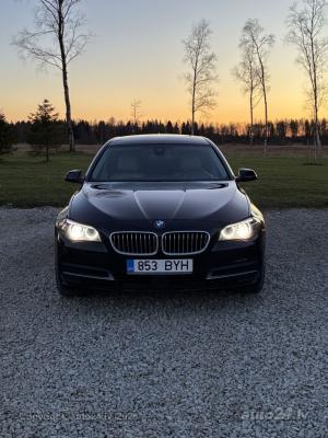 Black BMW 5 Series 2014 in Tallinn, with an engine capacity of 2.00 L and mileage of 206 thousand km for 11770 €, photo 2 on AUTOMOTO.COM.LV
