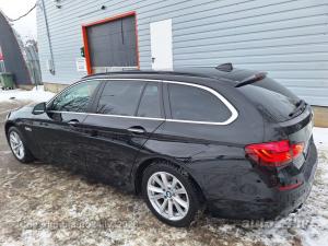 Black BMW 5 Series 2014 in Tallinn, with an engine capacity of 2.00 L and mileage of 279 thousand km for 8999 €, photo 2 on AUTOMOTO.COM.LV