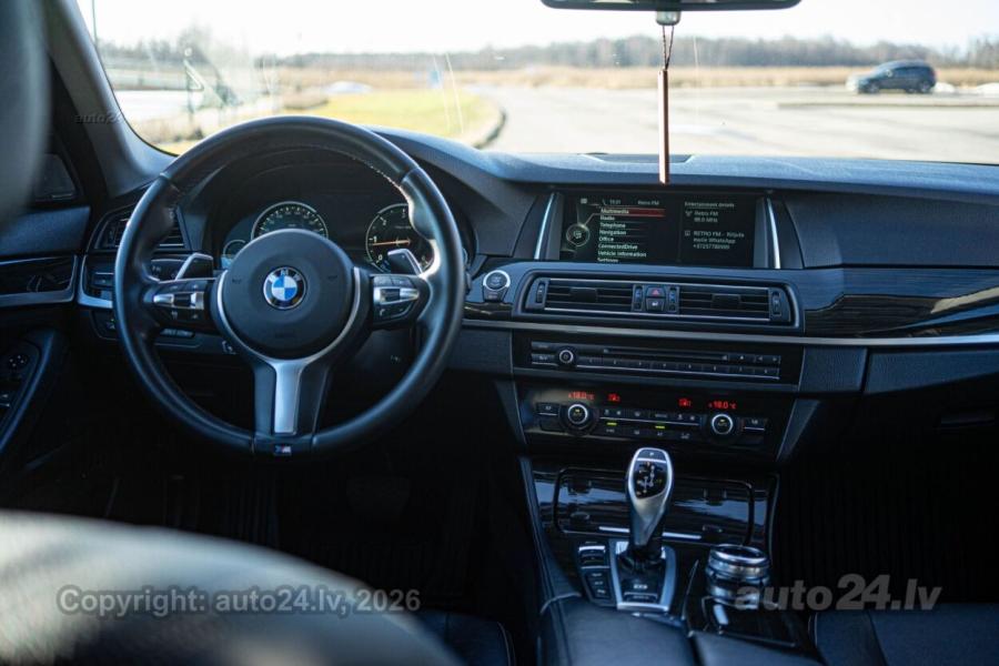 Melns BMW 5 Series 2014 Veru, ar dzinēja tilpumu 2.00 L un nobraukumu 315 tūkst. km par 12500 €, foto 14 vietnē AUTOMOTO.COM.LV