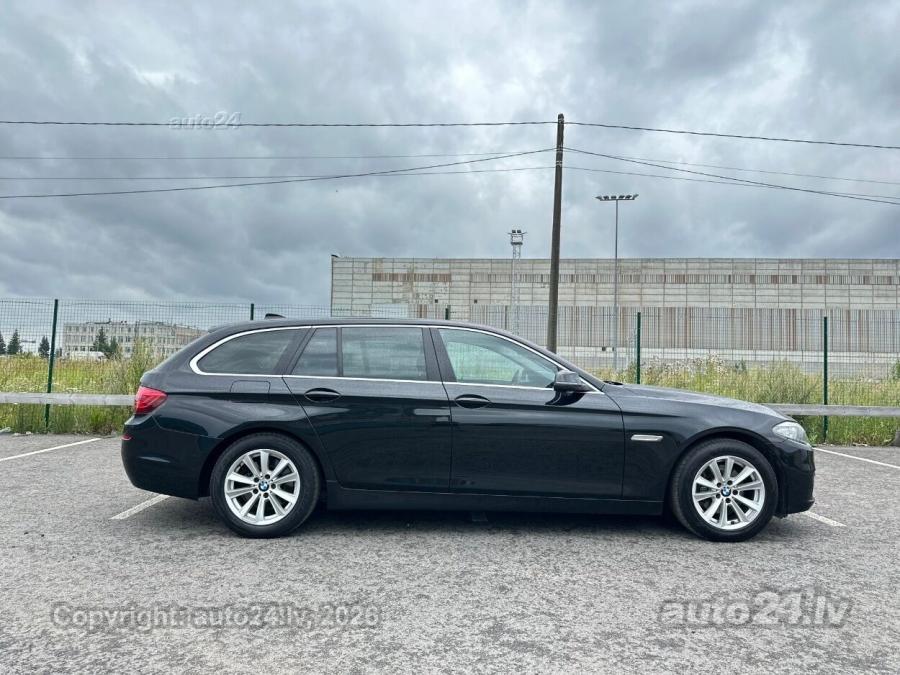 Black BMW 5 Series 2014 in Tallinn, with an engine capacity of 2.00 L and mileage of 275 thousand km for 12000 €, photo 5 on AUTOMOTO.COM.LV