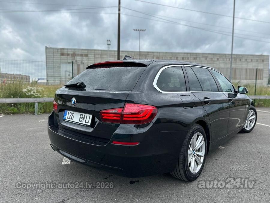 Black BMW 5 Series 2014 in Tallinn, with an engine capacity of 2.00 L and mileage of 275 thousand km for 12000 €, photo 8 on AUTOMOTO.COM.LV