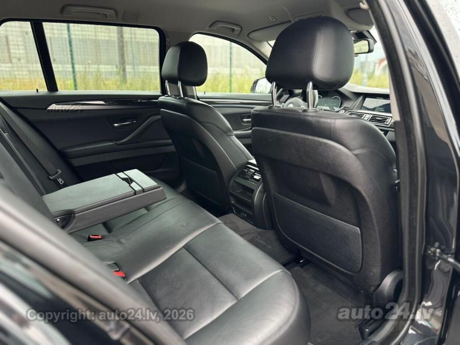 Black BMW 5 Series 2014 in Tallinn, with an engine capacity of 2.00 L and mileage of 275 thousand km for 12000 €, photo 16 on AUTOMOTO.COM.LV