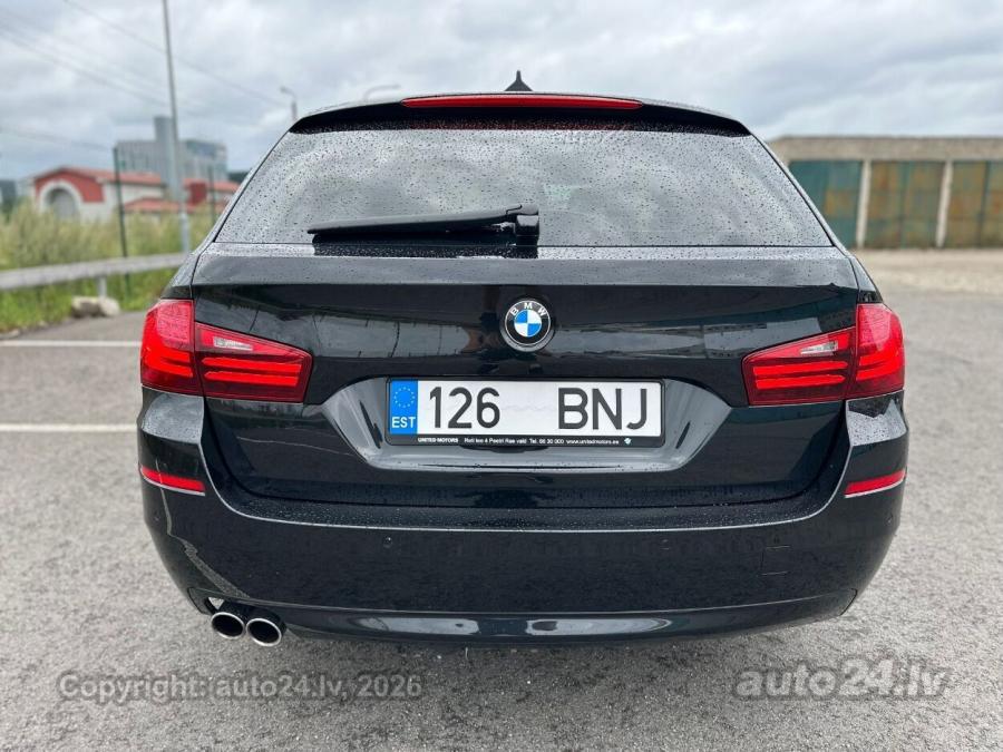 Black BMW 5 Series 2014 in Tallinn, with an engine capacity of 2.00 L and mileage of 275 thousand km for 12000 €, photo 17 on AUTOMOTO.COM.LV