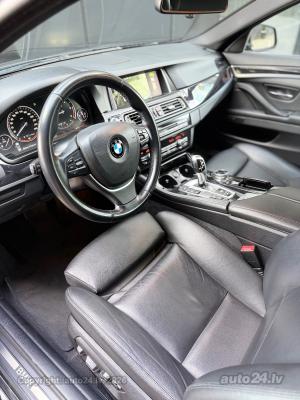 Black BMW 5 Series 2014 in Tallinn, with an engine capacity of 3.00 L and mileage of 296 thousand km for 12500 €, photo 10 on AUTOMOTO.COM.LV