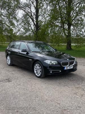 Black BMW 5 Series 2014 in Paide, with an engine capacity of 3.00 L and mileage of 245 thousand km for 15699 €, photo  on AUTOMOTO.COM.LV