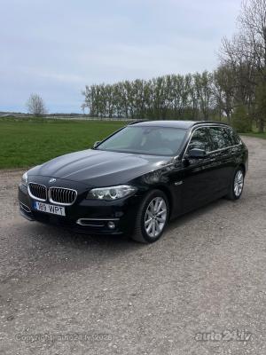 Black BMW 5 Series 2014 in Paide, with an engine capacity of 3.00 L and mileage of 245 thousand km for 15699 €, photo 3 on AUTOMOTO.COM.LV