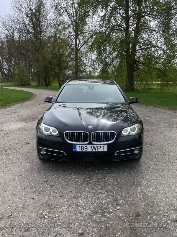 Black BMW 5 Series 2014 in Paide, with an engine capacity of 3.00 L and mileage of 245 thousand km for 15699 €, photo 3 on AUTOMOTO.COM.LV