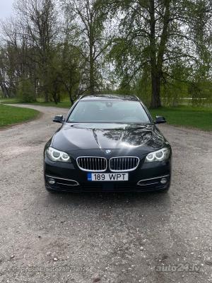 Black BMW 5 Series 2014 in Paide, with an engine capacity of 3.00 L and mileage of 245 thousand km for 15699 €, photo 4 on AUTOMOTO.COM.LV