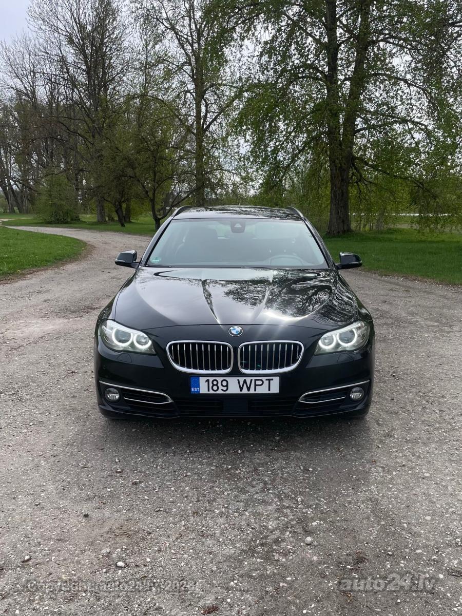 Black BMW 5 Series 2014 in Paide, with an engine capacity of 3.00 L and mileage of 245 thousand km for 15699 €, photo 4 on AUTOMOTO.COM.LV
