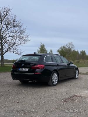 Black BMW 5 Series 2014 in Paide, with an engine capacity of 3.00 L and mileage of 245 thousand km for 15699 €, photo 7 on AUTOMOTO.COM.LV