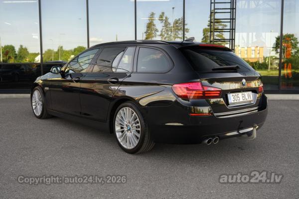 Black BMW 5 Series 2014 in Tartu, with an engine capacity of 3.00 L and mileage of 284 thousand km for 13499 €, photo 4 on AUTOMOTO.COM.LV