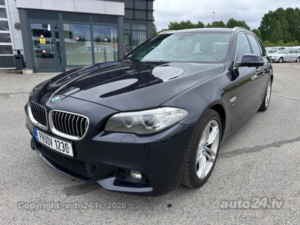 Melns BMW 5 Series 2014 Tartu, ar dzinēja tilpumu 2.00 L un nobraukumu 249 tūkst. km par 9990 €, foto 1 vietnē AUTOMOTO.COM.LV